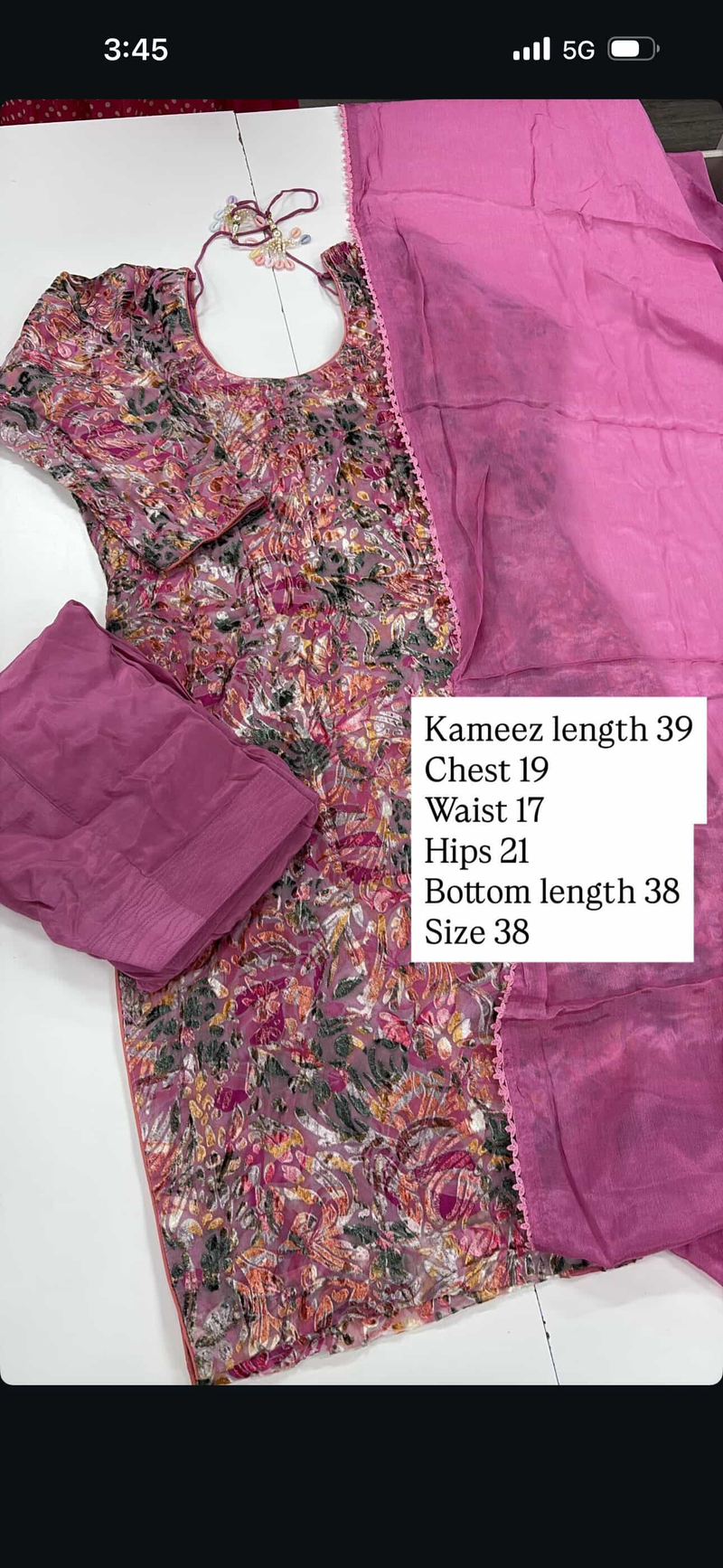 Suit with salwar – Heer Collection Inc.